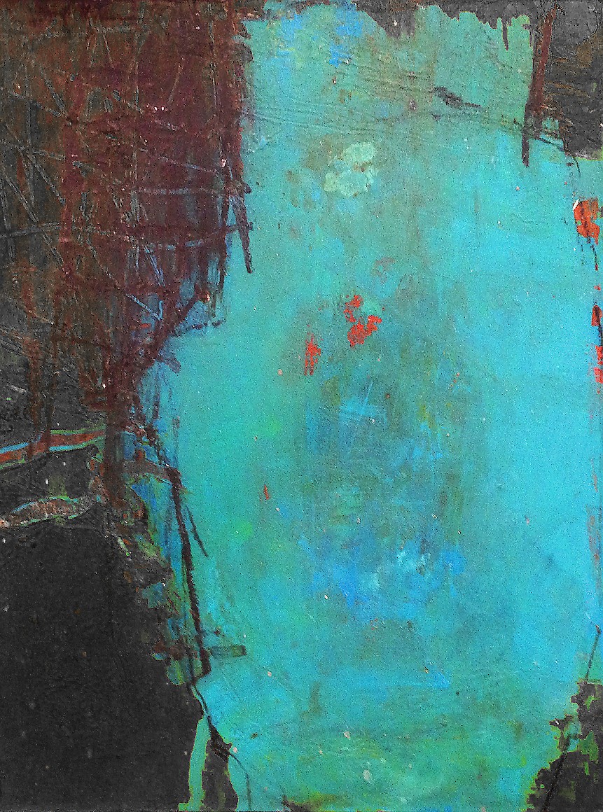 non-color meets color – ines hildur | malerei painting peinture